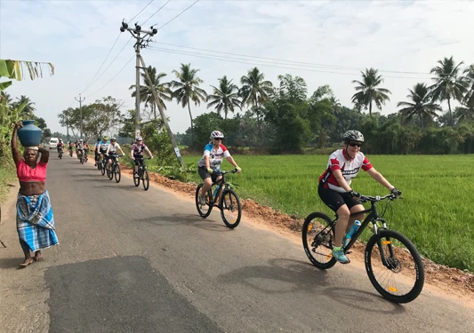Backroads of Kerala Bike Tour | India Bicycle Trips